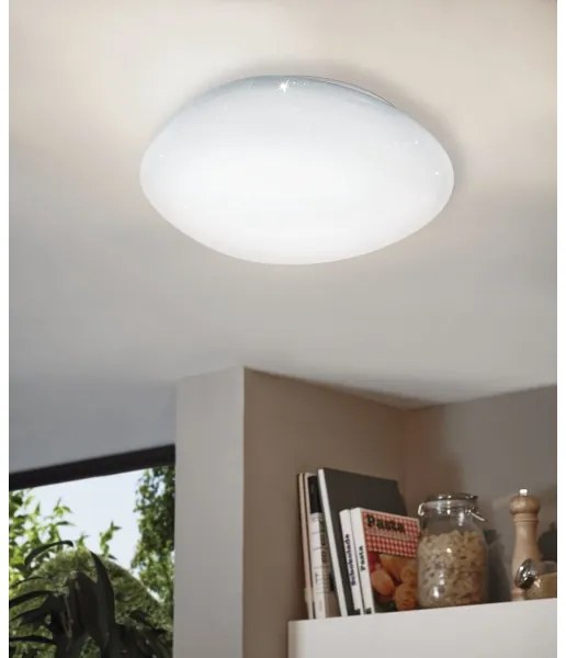 Eglo 98227 - LED Stmívatelné stropní svítidlo SILERAS-A LED/24W/230V pr.45cm+ DO
