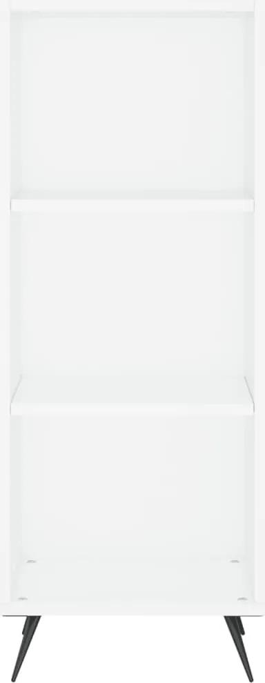 vidaXL Skříň highboard 34,5 x 34 x 180 cm kompozitní dřevo [3199337] Barva: Bílá