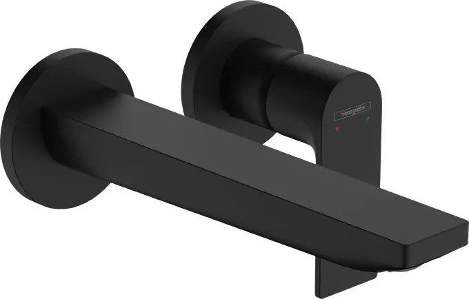 Hansgrohe Rebris E, umyvadlová baterie pod omítku, 2-otvorová instalace, černá matná, 72568670
