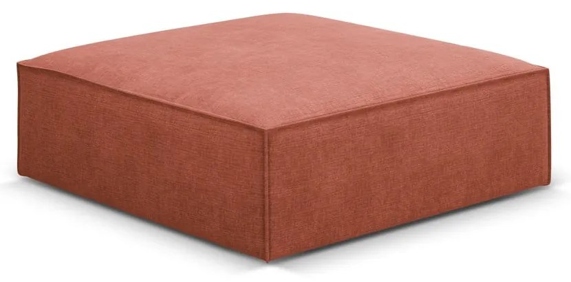 Žinylková podnožka v cihlové barvě Vanda – Mazzini Sofas
