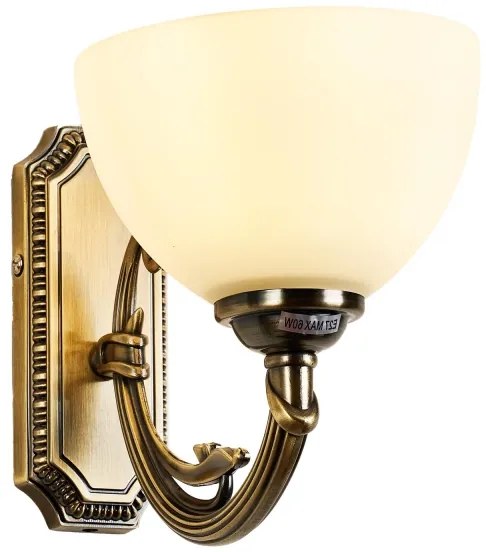 Brilagi - Nástěnná lampa CLASSIC 1xE27/60W/230V mosaz