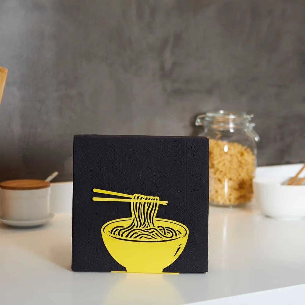 Kovový držák na ubrousky Ramen – Balvi
