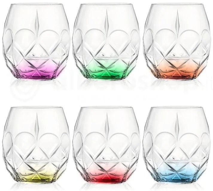 RCR ALKEMIST COLOR SKLENICE 380ML SADA 6 KS