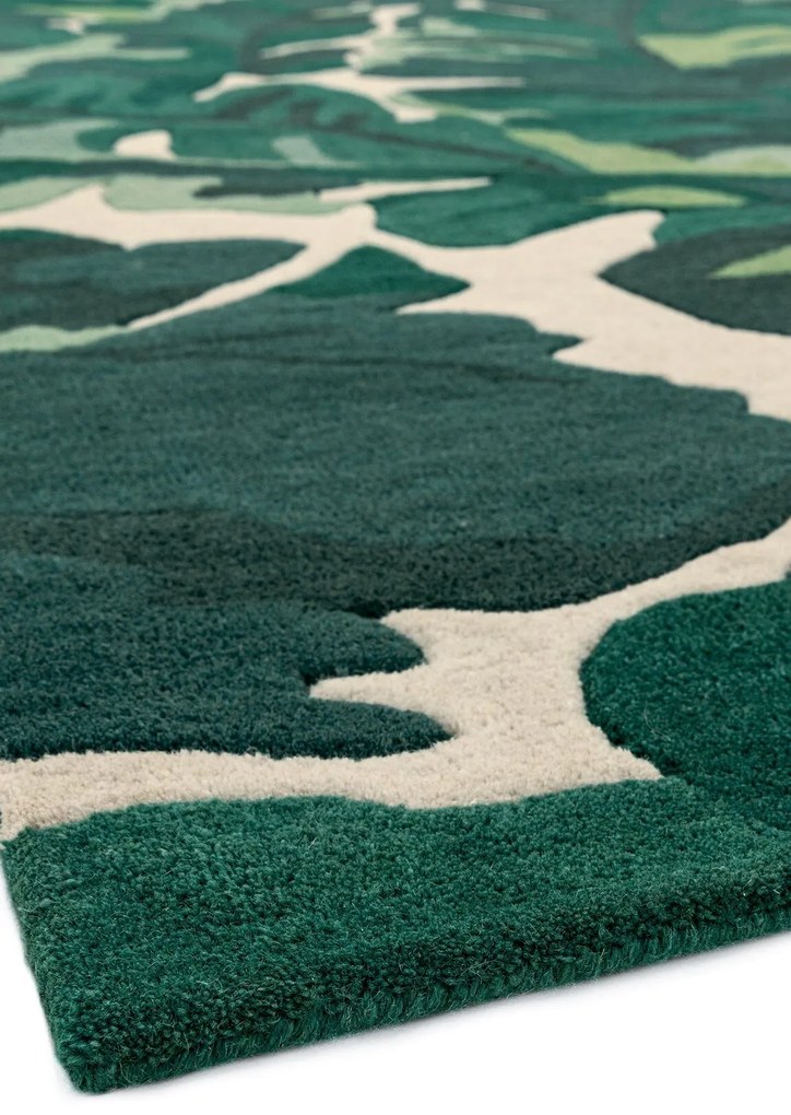Tribeca Design Kusový koberec Blondie Palm Green Rozměry: 120x170 cm