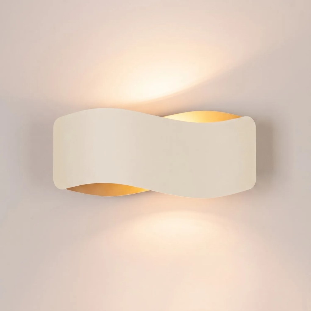Sollux Lighting Nástěnné svítidlo TILA 30 béžové