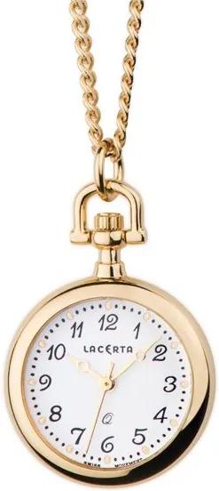 Luxusní švýcarské pánské kapesní hodinky Lacerta LK2