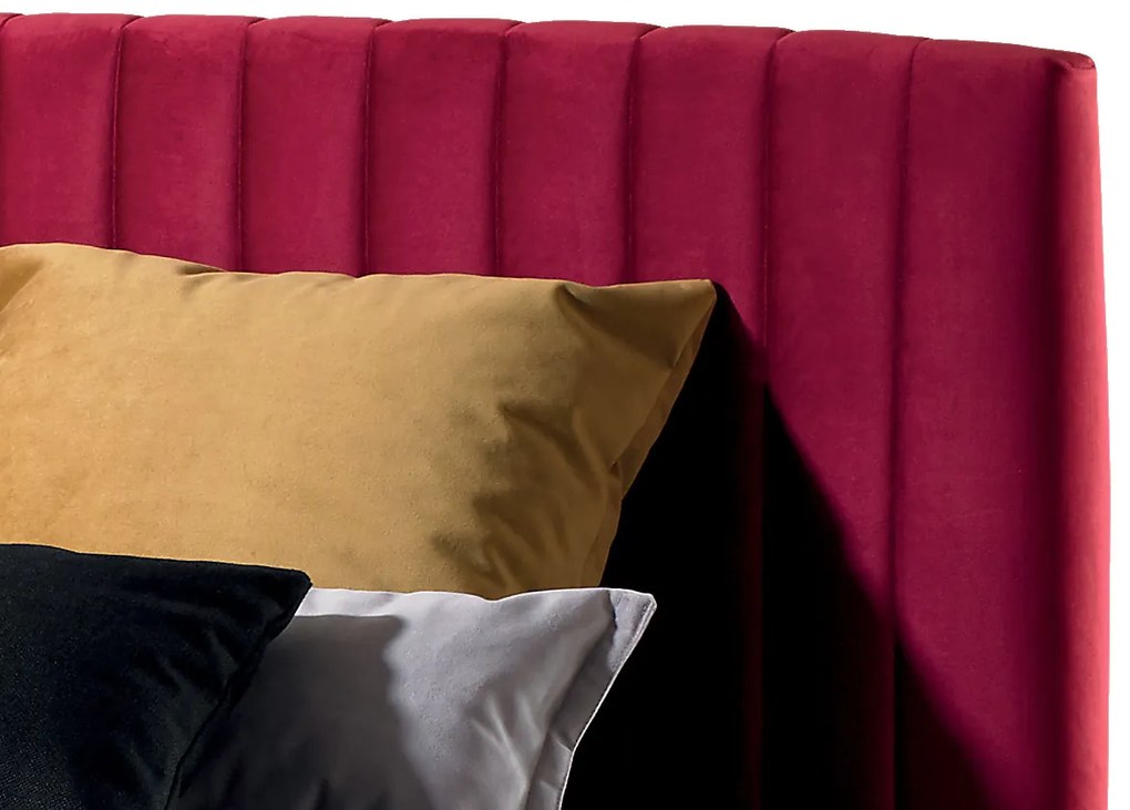 NEW DESIGN postele Boxspring postel RETO s úložným prostorem, 180×200 cm, matrace a rošt v ceně Velikost postele: 180 × 200 cm