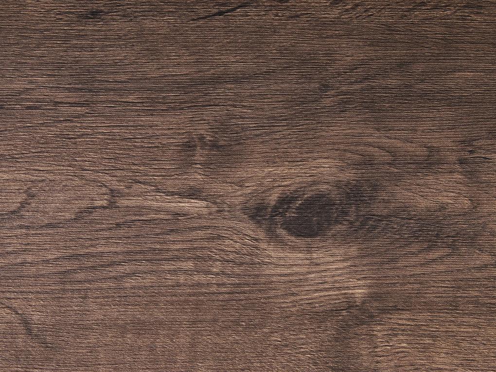 Psací stůl 100 x 50 cm tmavé dřevo HARISON Beliani