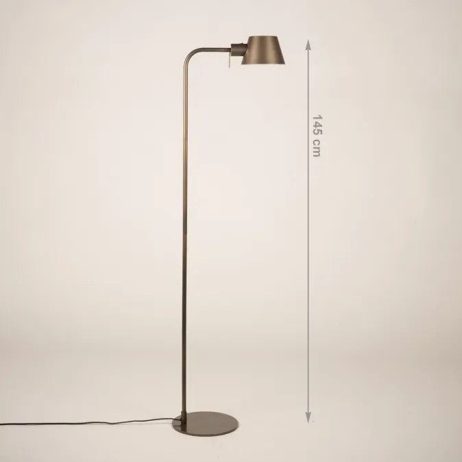 Stojací designová lampa Sabre Brown