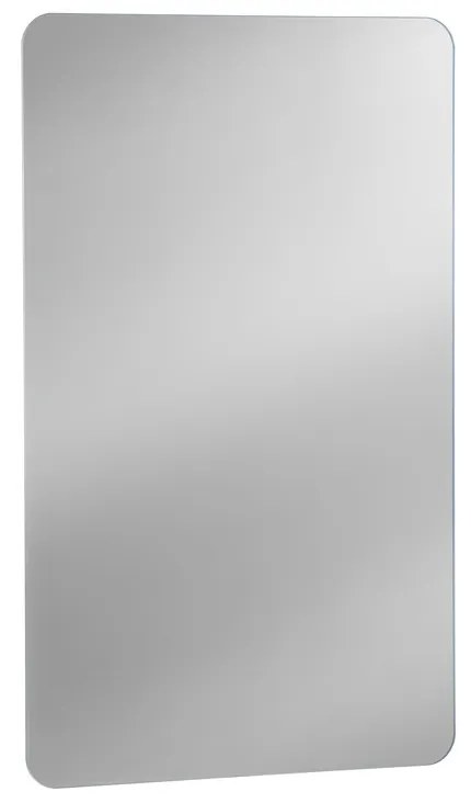 Koupelnové zrcadlo s LED osvětlením Stella 80 cm bílé