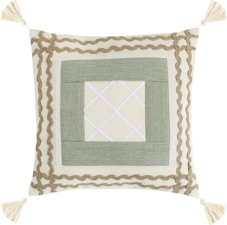 Bellatex Povláček PERU Zelená 40x40 cm