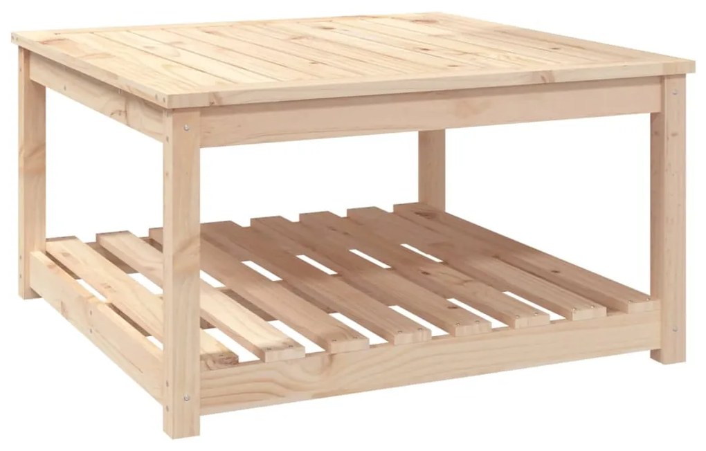 vidaXL Zahradní stůl 82,5 x 82,5 x 45 cm masivní borové dřevo