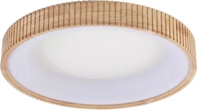 Brilagi - LED Stropní svítidlo FALCON WOOD MODERN LED/40W/230V pr. 60 cm dřevo