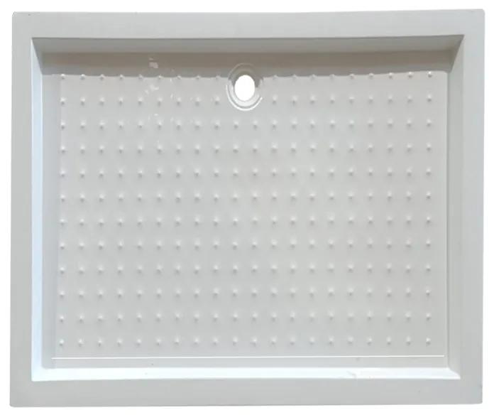BPS-koupelny Obdélníková akrylátová sprchová vanička HYD-OSV-SXL04A 100x90 bílá