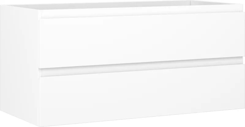 Mexen Orio, koupelnová skříňka 100 cm, 2 zásuvky, bílá matná, 91A10-10047-2-BFF01