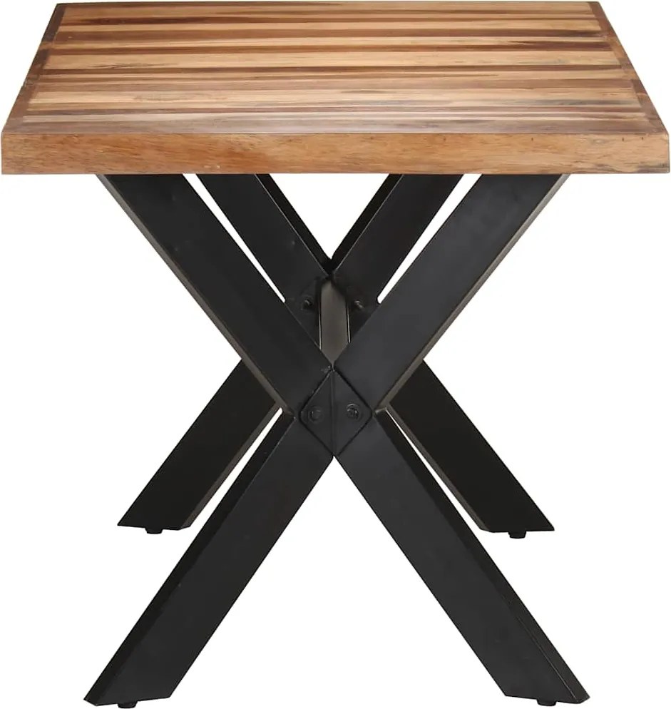Jídelní stůl 160x80x75 cm masiv s medovou povrchovou úpravou 321547