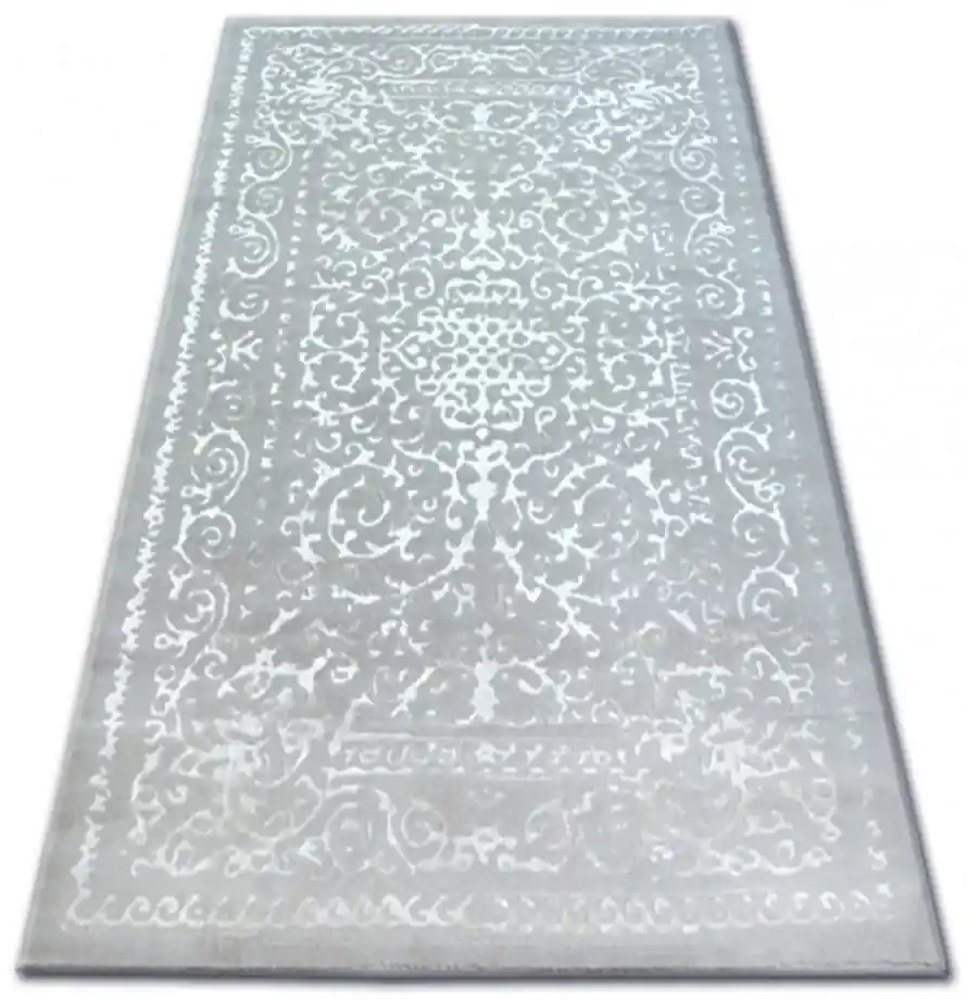 Luxusní kusový koberec akryl Many šedý, Velikosti 240x350cm | BIANO