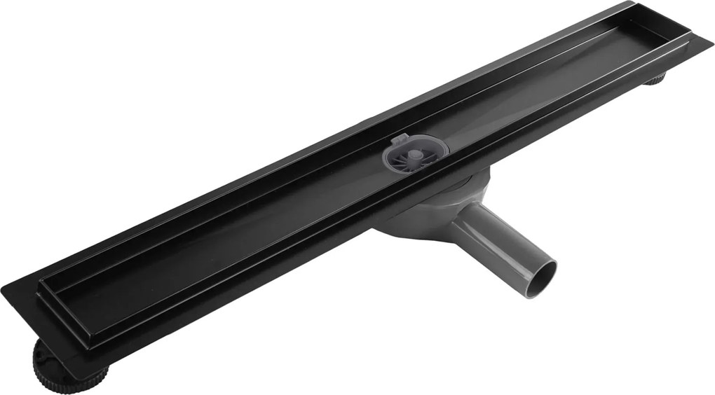 Lineární odtokový žlab Rea Neox Pro 80 cm černý