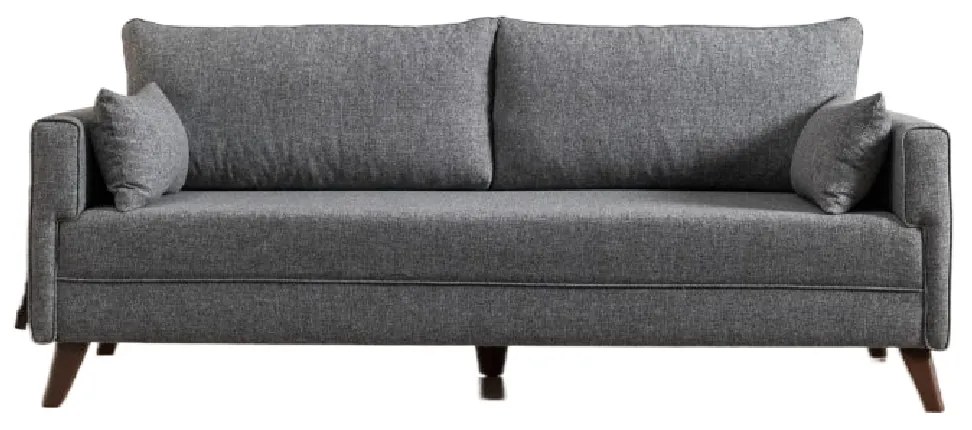 Hanah Home Třímístná pohovka BELLA šedá 208 cm 825BLC1499
