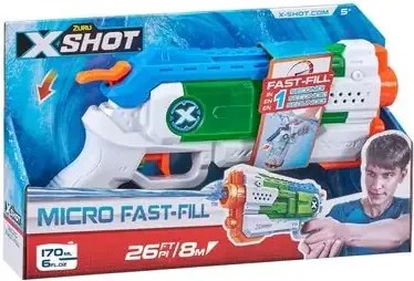 ZURU X-Shot Fast Fill Micro Blaster / objem: 170 ml / od 5 let