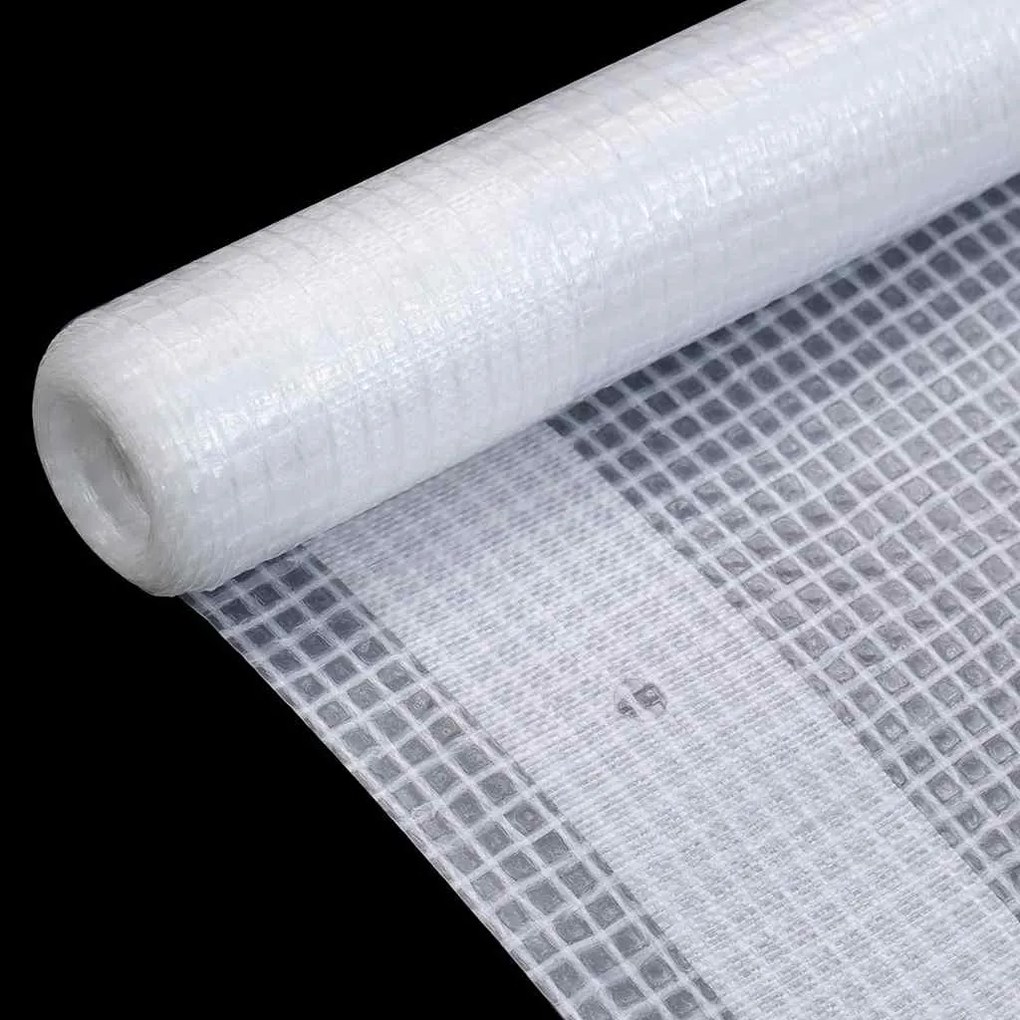 Krycí plachty 2 ks 260 g/m² 1,5 x 10 m bílé 3082807