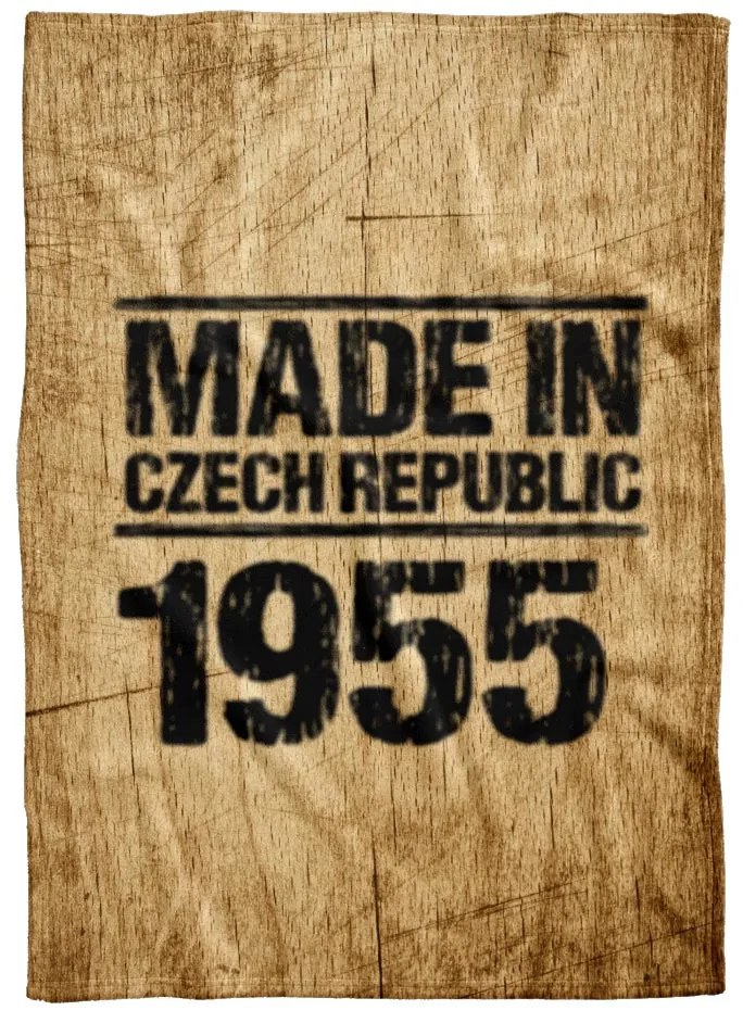 Deka Made In (rok: 1955, Podšití beránkem: NE)