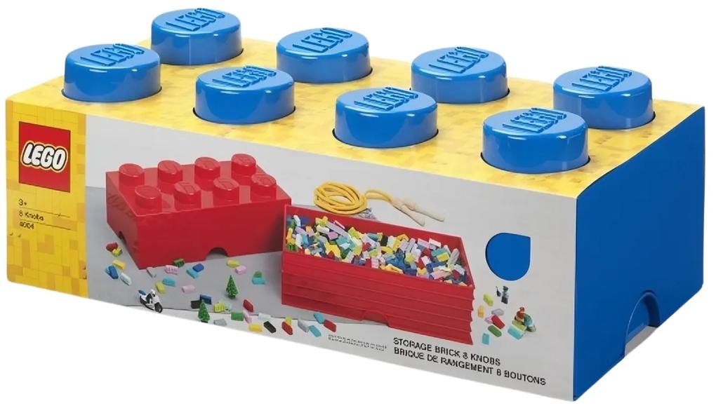 Lego® Tmavě modrý úložný box LEGO® Smart 25 x 50 cm