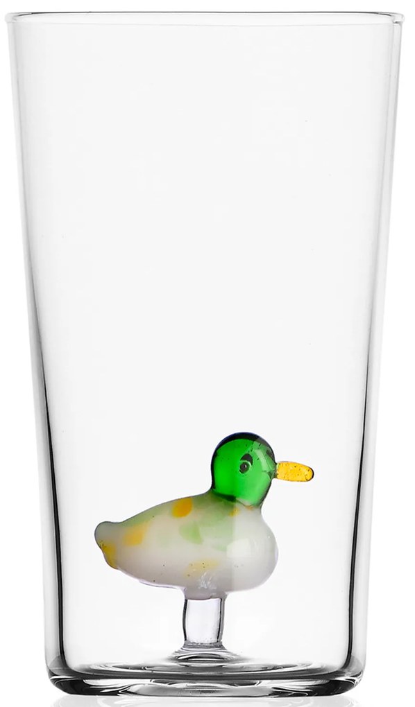 Ichendorf Milano designové sklenice na vodu Animal Farm Longdrink Duck