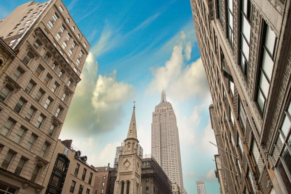 Fototapeta City New York City Omyvatelný vlies 180x120