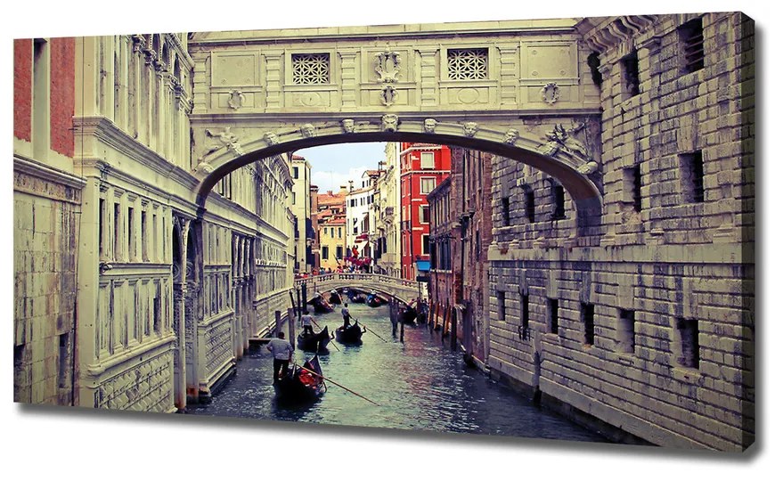 Wallmuralia Foto obraz na plátně Benátky Itálie 120x60 cm