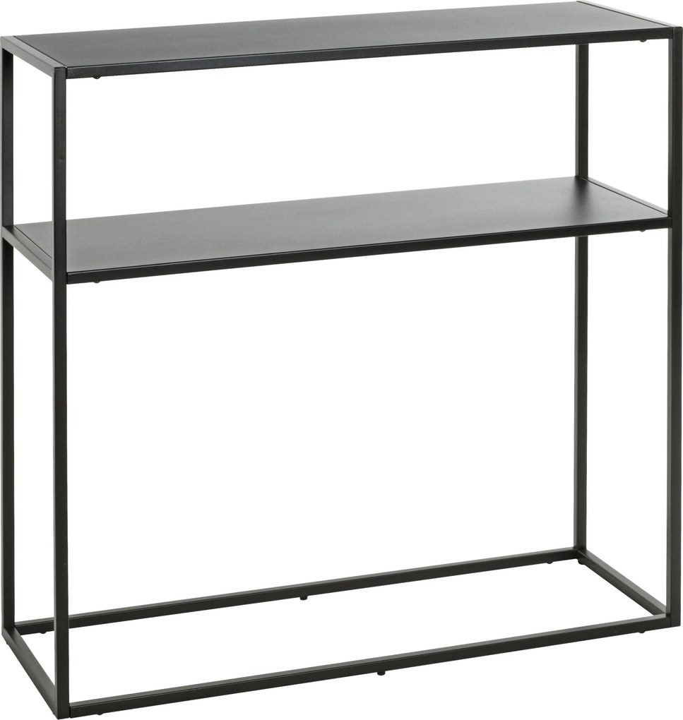 XXXLutz KONZOLOVÝ STOLEK, černá, kov, 80/30/80 cm - Online Only konferenční stolky - 001931104206
