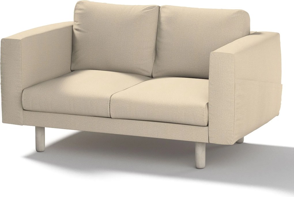 Potah na pohovku IKEA Norsborg 2-místná barva béžová látka pletený vzor