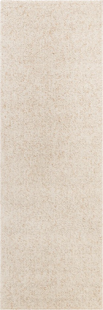 ELLE Decoration, Běhoun Wolly Ultra 106228 Cream z kolekce Elle, 80x240, bílá, ložnice