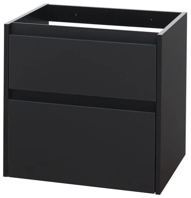 Mereo Opto koupelnová skříňka 61 cm černá CN940S