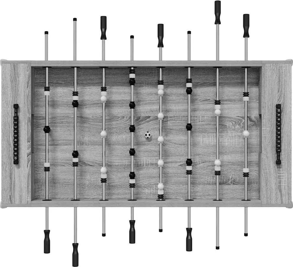 Stolní fotbálek Šedá Sonoma 146,5 x 74 x 85 cm Kompozitní dřevo 3378204