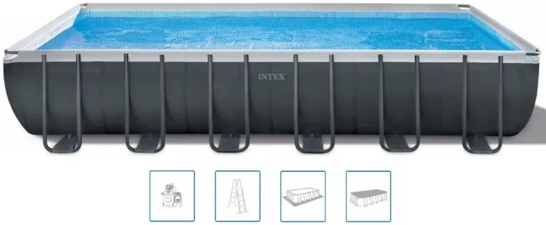 INTEX Ultra XTR Rectangular Frame Pool Set Bazén 732 x 366 x 132 cm s ...