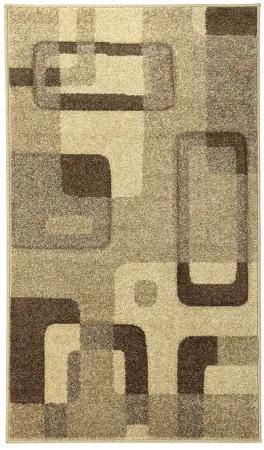 Koberce Breno Kusový koberec PORTLAND 1597/AY3D, Hnědá, Vícebarevné, 160 x 235 cm