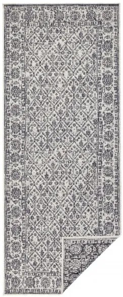 NORTHRUGS - Hanse Home koberce Kusový koberec Twin-Wendeteppiche 103116 grau creme – na ven i na doma - 200x290 cm