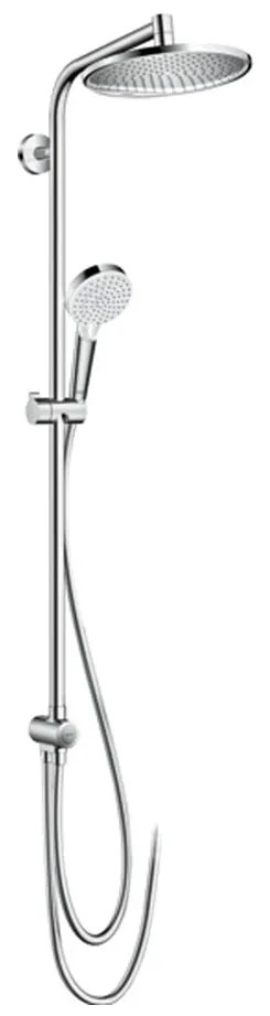 Hansgrohe Crometta S - Showerpipe 240 1jet EcoSmart 9 l / min Reno, chrom 27270000