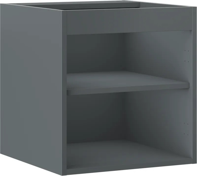 Mexen Box-A, závěsná skříňka 45 cm, grafitová matná, 91AX1-0450-470-1-66