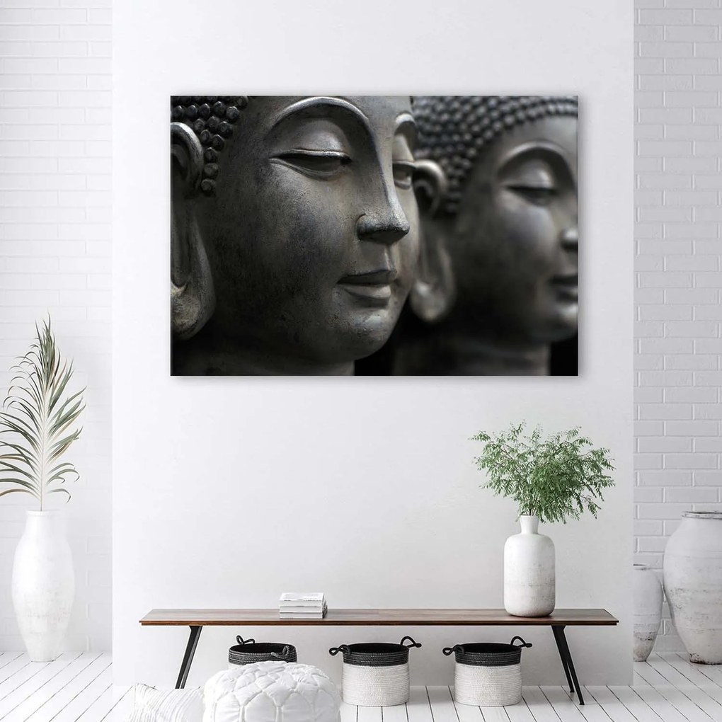 Gario Obraz na plátně Buddha postavy Rozměry: 60 x 40 cm