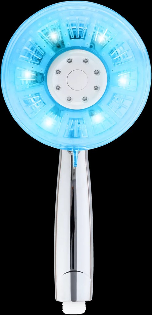 Livarno® Sprchová hlavice s LED osvětlením (Průhledný)