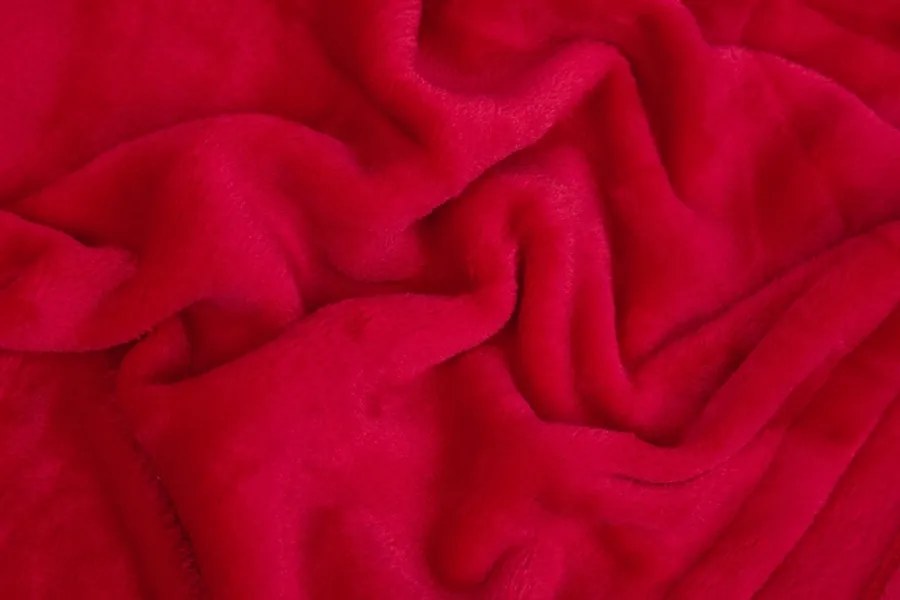 SVITAP sleep well Mikroflanelová deka SLEEP WELL červená 150x200 cm