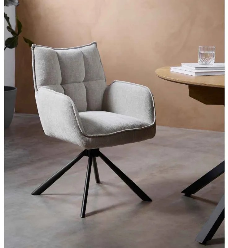 Designová otočná židle Callahan len