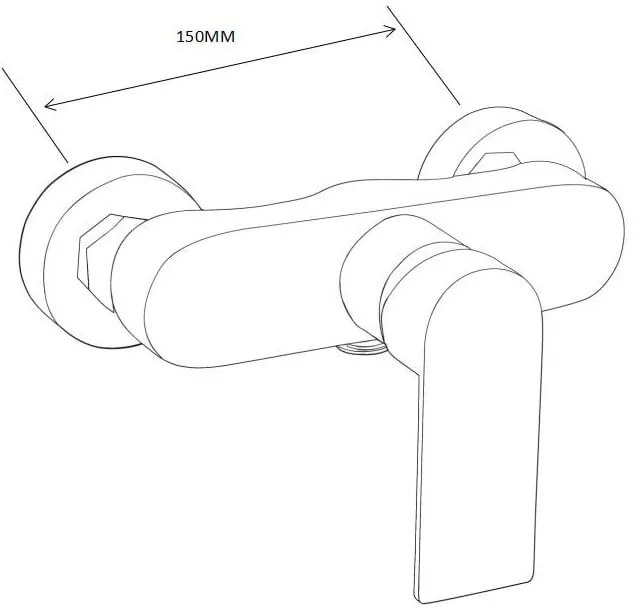 Mexen Tord sprchový set s dešťovou sprchou a sprchovou baterií Royo, černá, 72240200-70