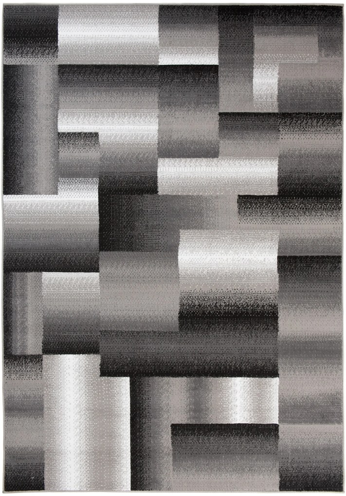 Kusový koberec moderní MAYA Z904D šedý Rozměr: 200x200 cm