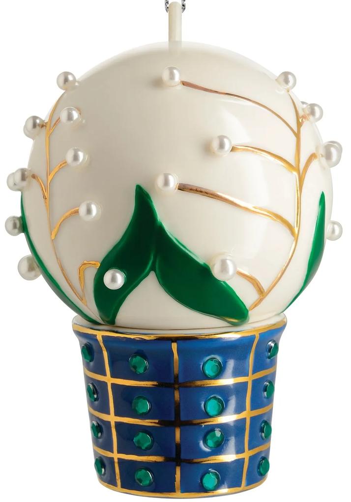 Alessi designové vánoční ozdoby Mughetti e smeraldi