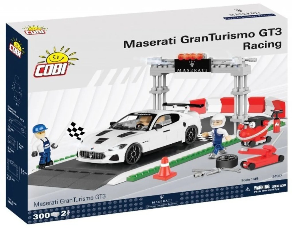Stavebnice cobi maserati gran turismo gt3 racing set