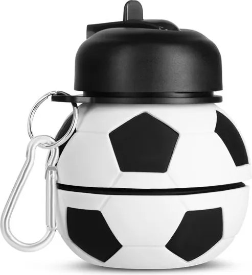 NC4104 FOTBAL SILIKONOVÁ SKLÁDACÍ LÁHEV 550ML NILS CAMP