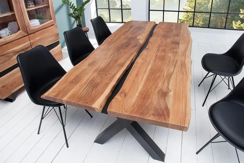 Noble Home Přírodní akáciový jídelní stůl Amazonas 200 cm